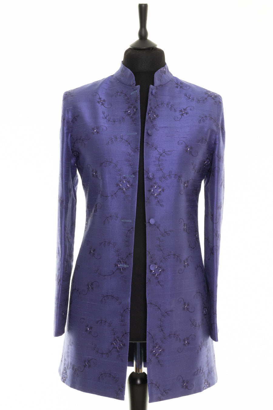Long Nehru Jackets | Silk & Cashmere Jackets UK | Shibumi