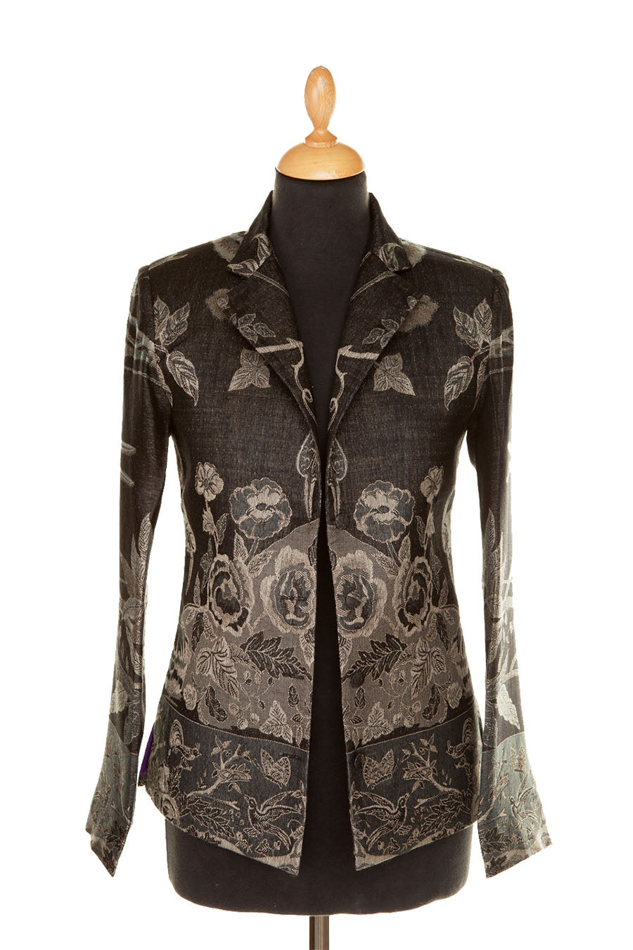 Short European Jacket in Ebony – Shibumi