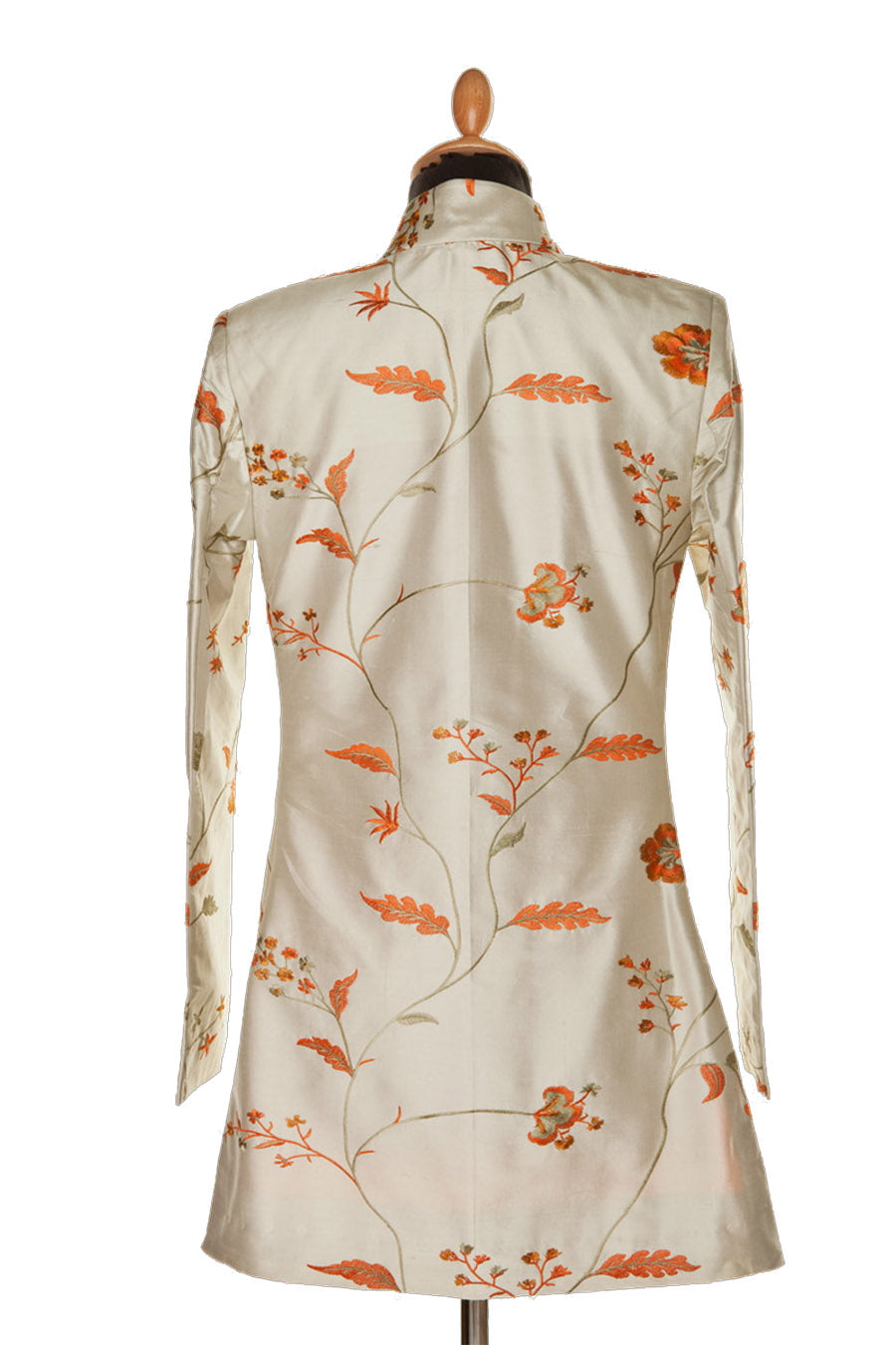Long Nehru Jacket in Soft Pistachio – Shibumi