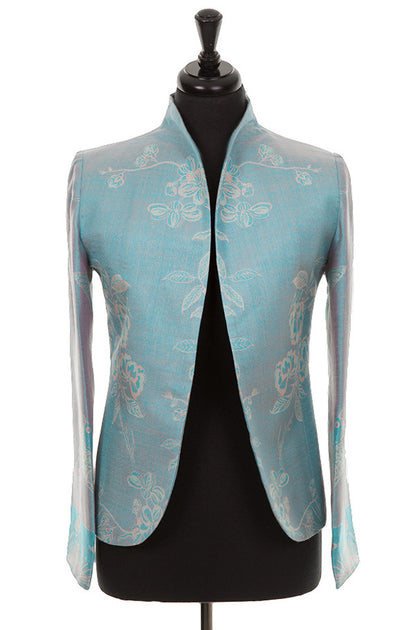 Anya Jacket in Pale Cyan – Shibumi
